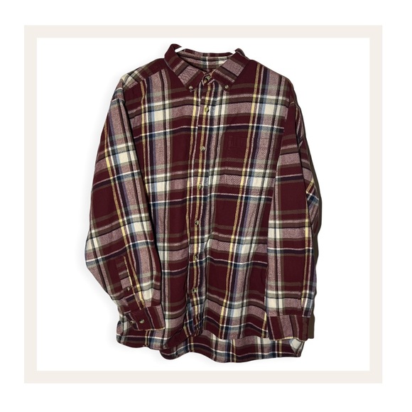 Bass Pro Shops | Shirts | Bass Pro Shops Plaid Flannel Buttondown Shirt ...
